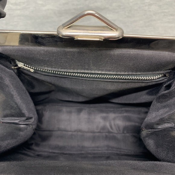 Unbranded | Bags | Vintage Black Patent Leather Snap Closure One Handle ...